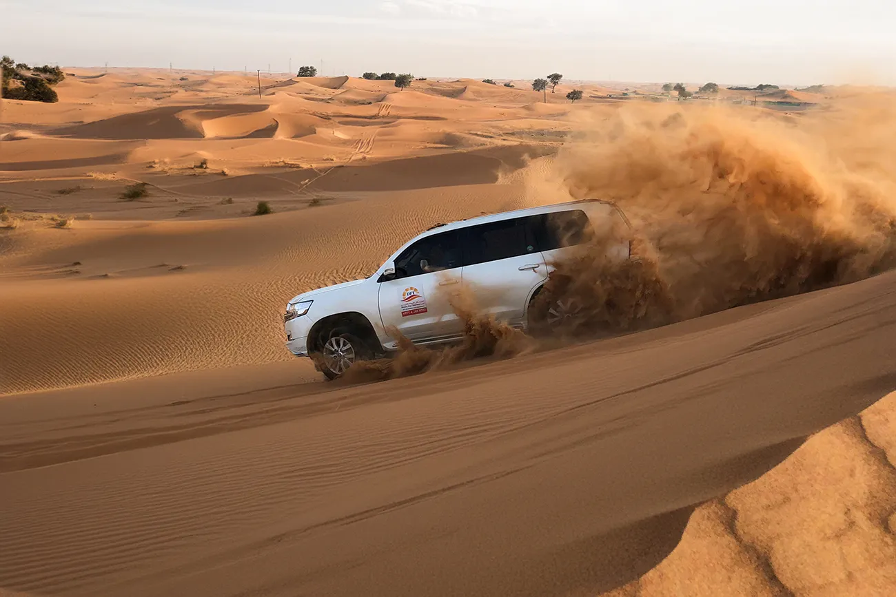 Private 4-Hour Desert Dune Bashing Tour Dubai with Pickup - Desert Fun